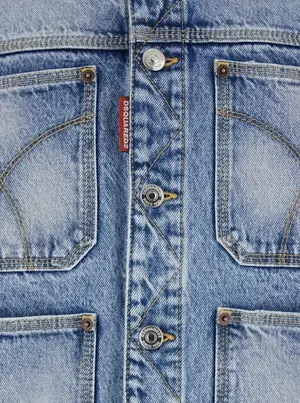 Dsquared2 Button-up Denim Jacket