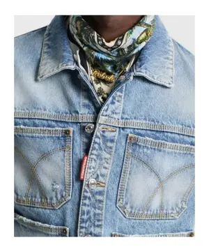 Dsquared2 Button-up Denim Jacket