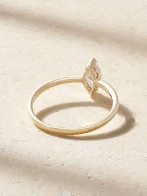 PERSEE 9-karat And Diamond Ring