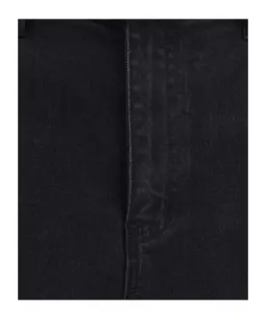 SELF-PORTRAIT Logo Patch Barrel-leg Jeans