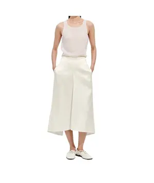 Bottega Veneta Shiny Midi Skirt
