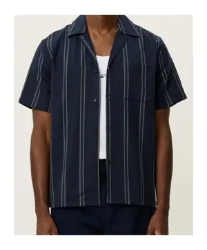 LES DEUX Lawson Striped-pattern Shirt