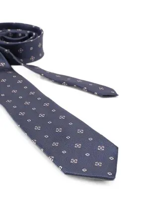 Saint Laurent Patterned Tie