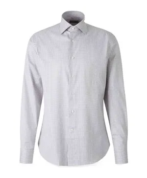 Canali Pattern Shirts For Men