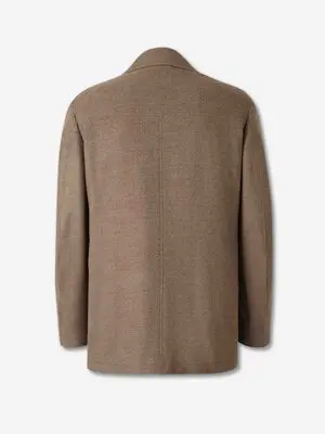 Canali Long Wool Coat