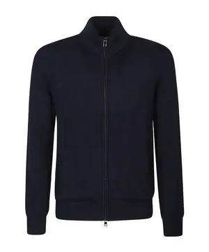 Michael Kors Zip-up High Neck Cardigan