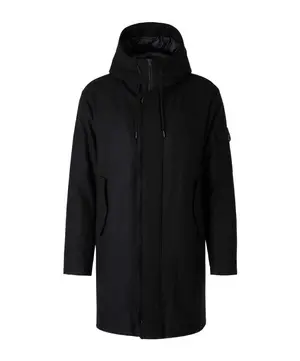 Herno High Collar Long Coat