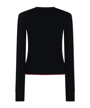 Celine Crewneck Sweater In Lambswool