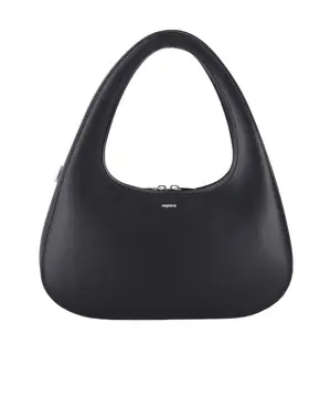 Coperni Logo Printed Zipped Tote Bag - Black