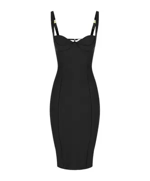 Elisabetta Franchi Sleeveless Bodycon Dress