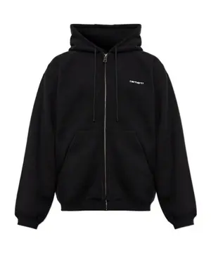 Carhartt Work In Progress Ebbert Zip-up Hoodie - Black