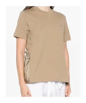 Moncler Ruffled Logo-patch T-shirt