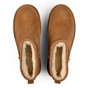 UGG Suede Mini Boot - Brown