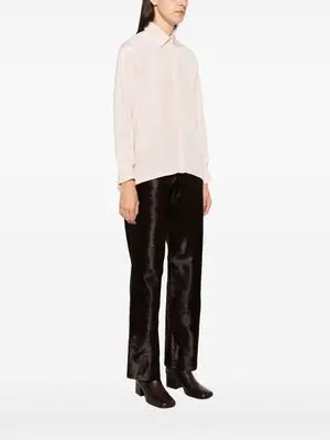 Max Mara Concealed Placket Long Sleeve Top