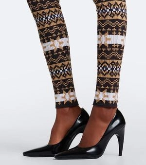JEAN PAUL GAULTIER Knitted Virgin Wool Leggings