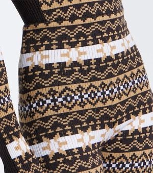 JEAN PAUL GAULTIER Knitted Virgin Wool Leggings - No