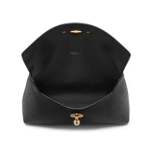 Mulberry Grained Leather Flap Bag