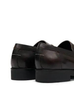 MAISON MARGIELA Round-toe Leather Loafers