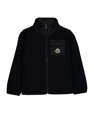 Moncler Stand Collar Zip-up Jacket - No