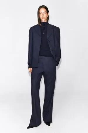 Cos Wool-blend Flared Pants