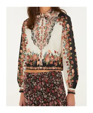 Farm Rio Printed Shirt