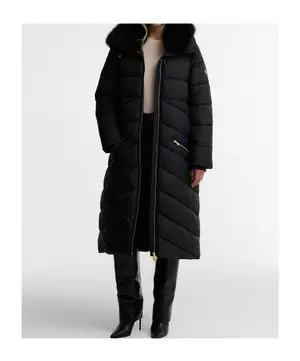Barbour Long Quilted Coat