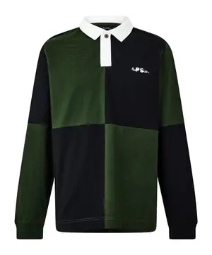 Paul Smith Color-blocked Long-sleeve Rugby Shirt - No