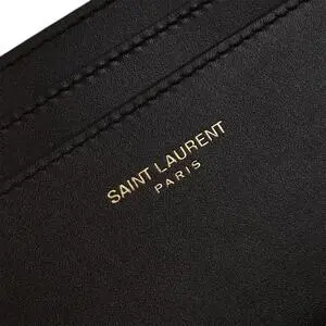 Saint Laurent Smooth Leather Card Holder