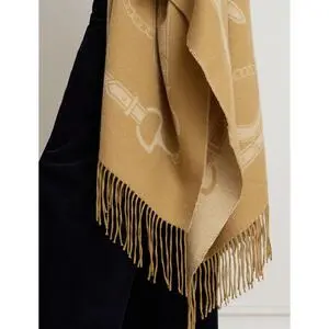 Ralph Lauren Open-front Fringed Poncho