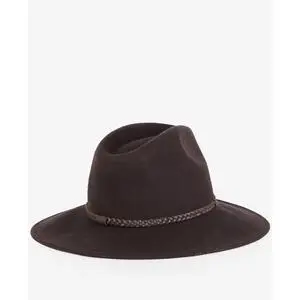 Barbour Wide-brim Felt Hat