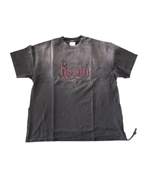 Ksubi Embroidered Logo T-shirt - Grey