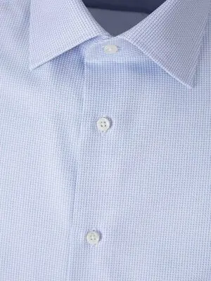 Canali Regular Fit Micro Print Shirt