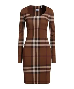 Burberry Slim-fit Dress - Brown