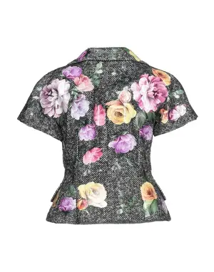 Dolce & Gabbana Floral Printed Short-sleeved Blazer