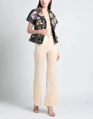 Dolce & Gabbana Floral Printed Short-sleeved Blazer