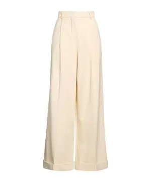 Sportmax Solid-color Casual Trousers - Ivory