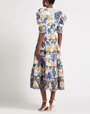 Farm Rio Floral Print Dress