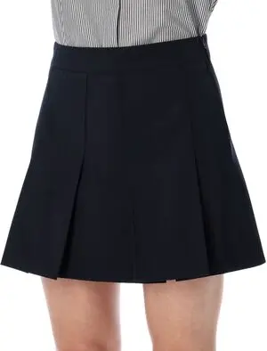 A.p.c. Pleated Mini Skirt