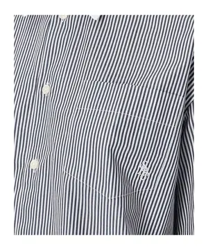 SPORTY  RICH Sporty Rich Oversized Striped Shirt