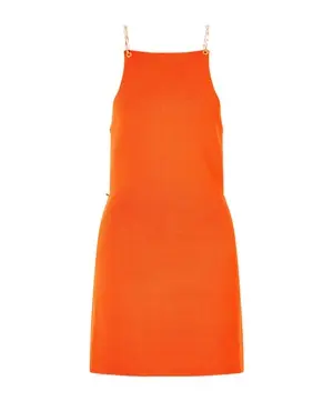 Cult Gaia Open-back Embellished Stretch Mini Dress