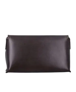 A.p.c. Logo Flap Shoulder Bag - Brown