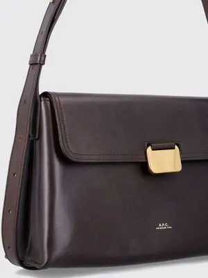 A.p.c. Simone Flap Shoulder Bag