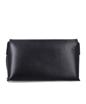 A.p.c. Logo Flap Shoulder Bag - Black