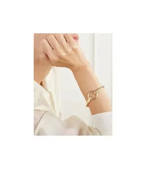OLE LYNGGAARD COPENHAGEN Horsebit 18-karat Gold Bracelet