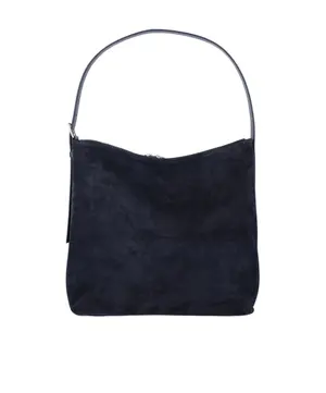 A.p.c. Vera Maxi Shoulder Bag - Navy