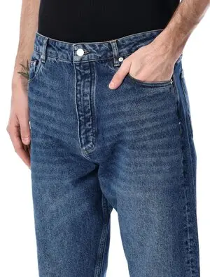 Studio Nicholson Riso Straight-leg Jeans - Blue