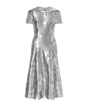 EMILIA WICKSTEAD Harlow Embroidered Metallic Cloqué Gown