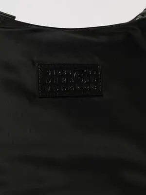 MAISON MARGIELA Logo-patch Crossbody Bag - Black