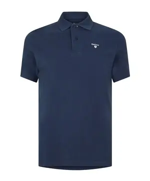 Barbour Cotton Polo Shirt - Blue