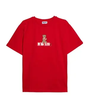 Moschino Teddy Logo T-shirt - Red